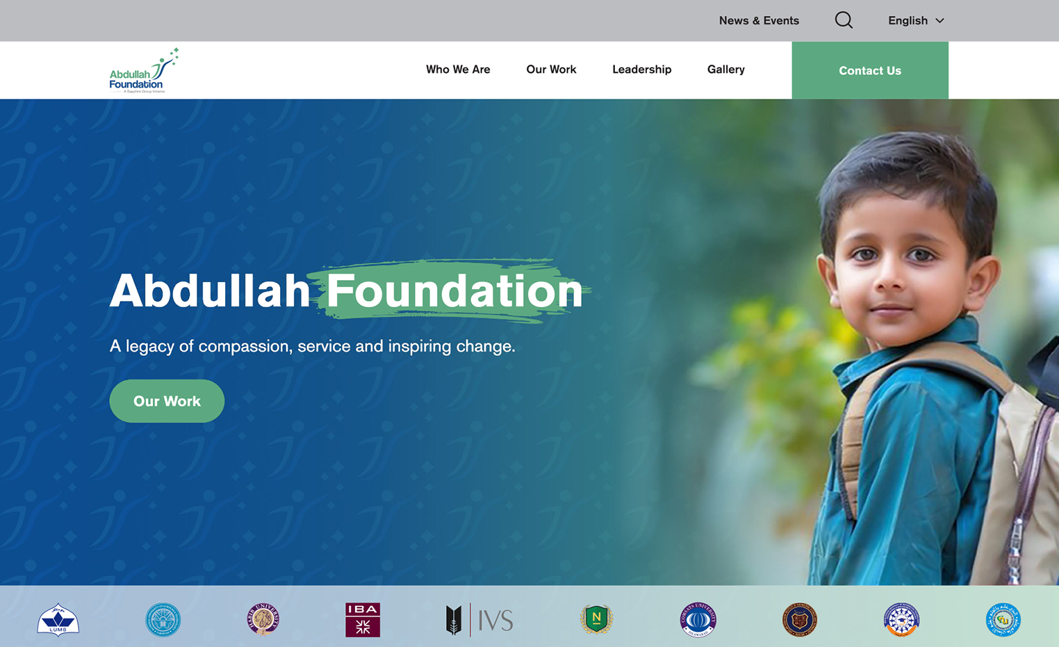 Abdullah Foundation | Purpose-Driven Communications – Talha M.